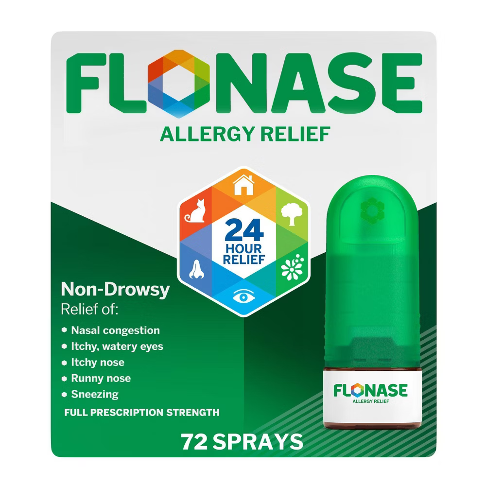 Flonase Allergy Relief Nasal Spray (50 mcg, 72 Sprays) – SHOPLOBBIE™